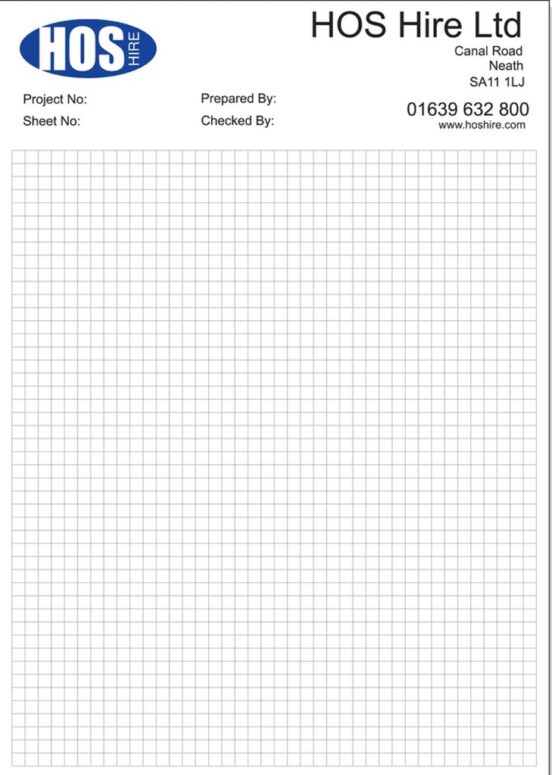 Personalised A5 Graph Paper Pad from the UK's friendliest supplier
