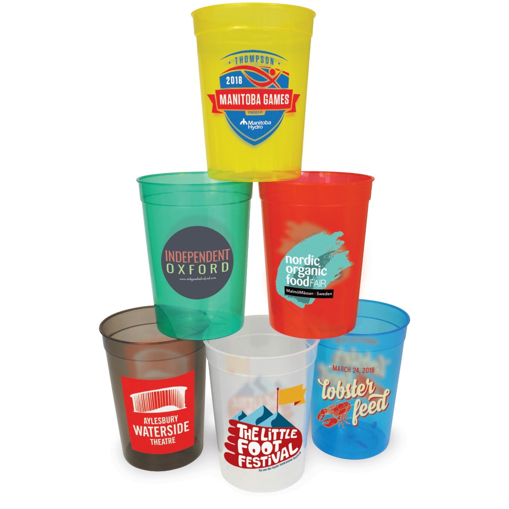 Personalised Half Pint Sized Plastic Stadium Cup from the UK's ...