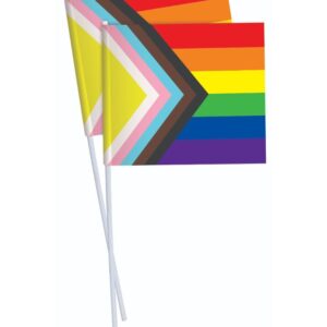 Personalised Mini Pride Flags from the UK's friendliest supplier