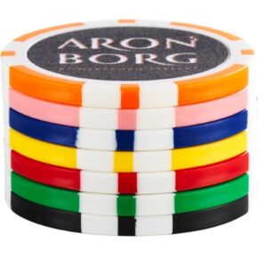 Personalised Poker Chip Ball Markers from the UK's friendliest supplier