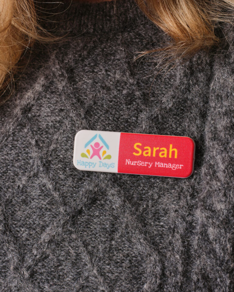 Recycled Essential Slim Name Badge - RT Promotions