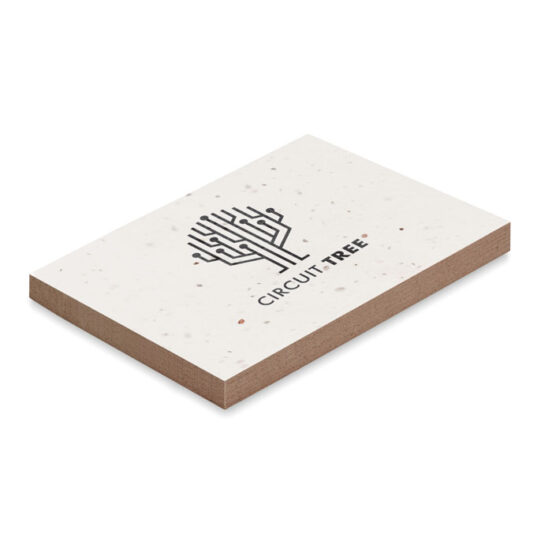 Personalised Seed Paper Post it Booklet from the UK's friendliest supplier