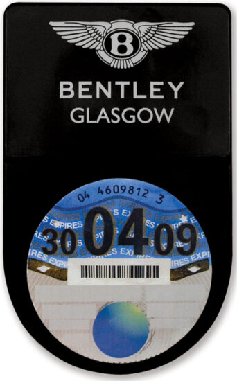 Personalised Tax Disc Holders from the UK's friendliest supplier