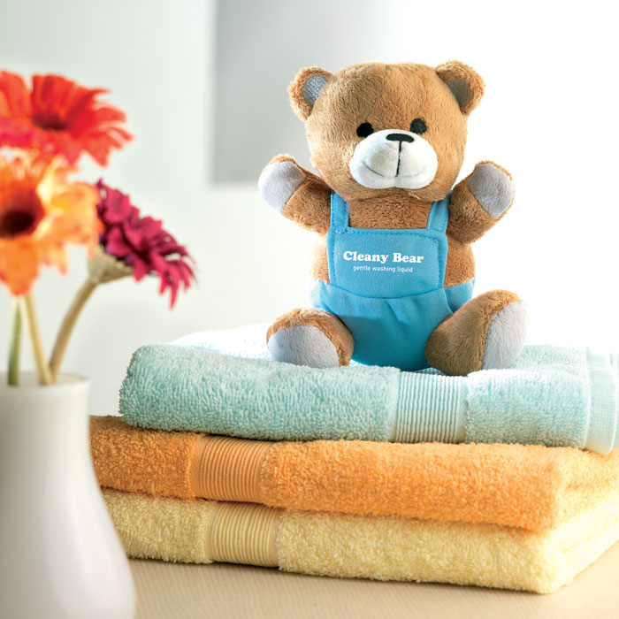 Personalised Smiley Faced Teddy Bear from the UK's friendliest supplier