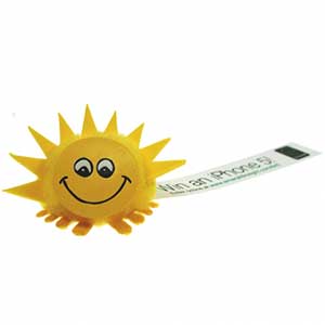 Personalised Sun Logo Bug from the UK's friendliest supplier
