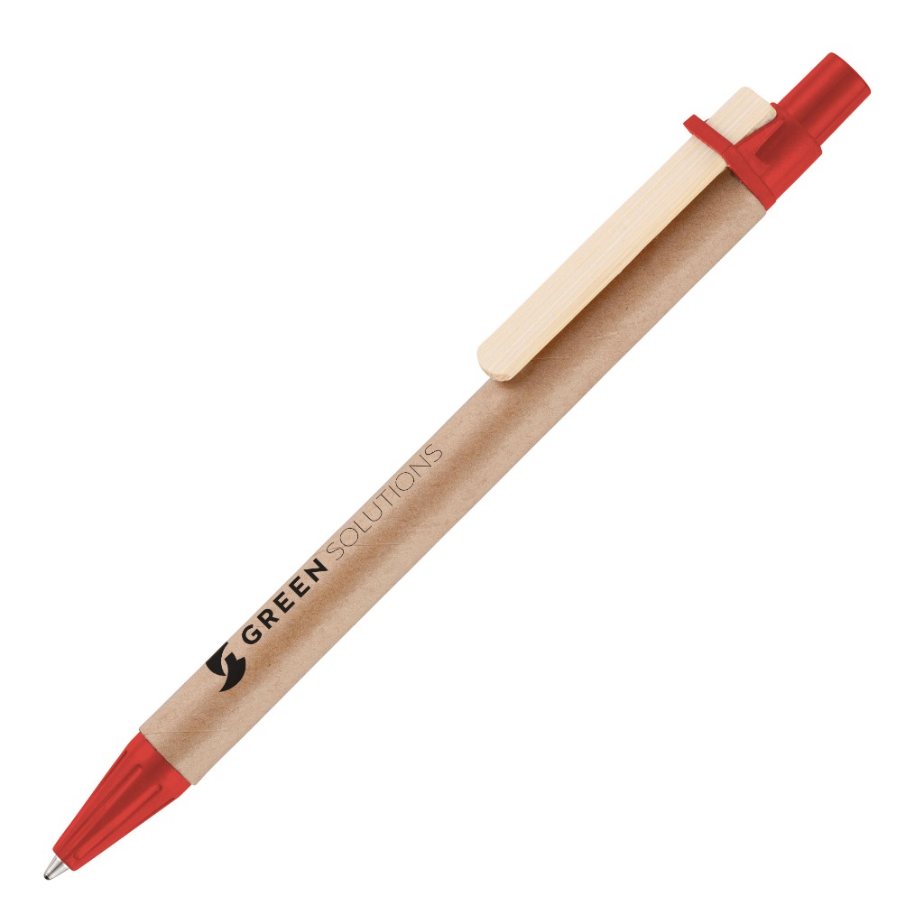 Personalised Wooden Clip Pen from the UK's friendliest supplier