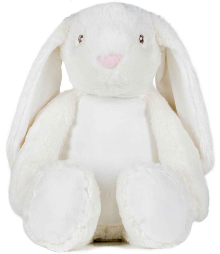 Personalised Zippie Rabbit Soft Toy from the UK's friendliest supplier