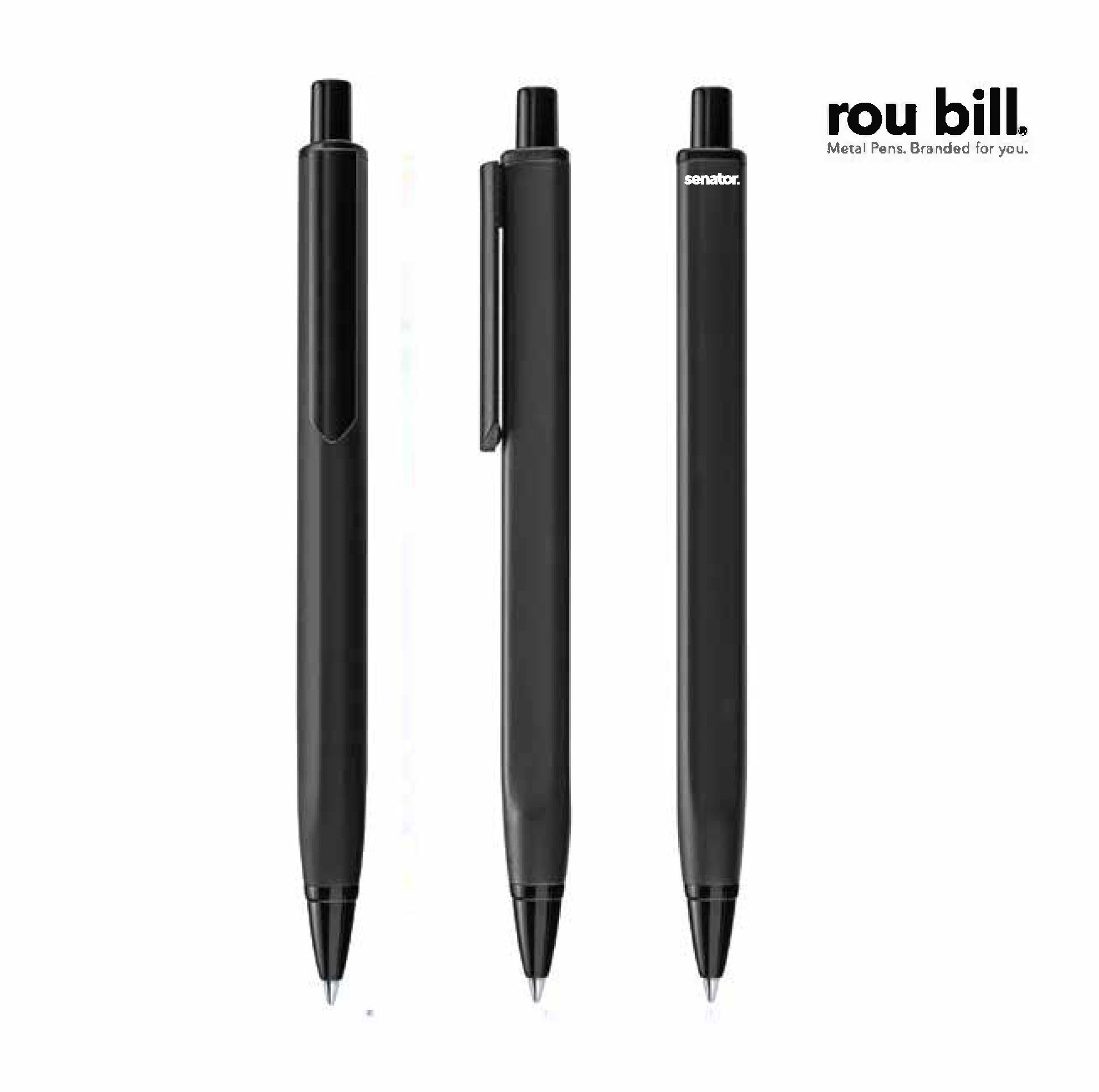Personalised Triangular Barrel Metal Pen from the UK's friendliest supplier