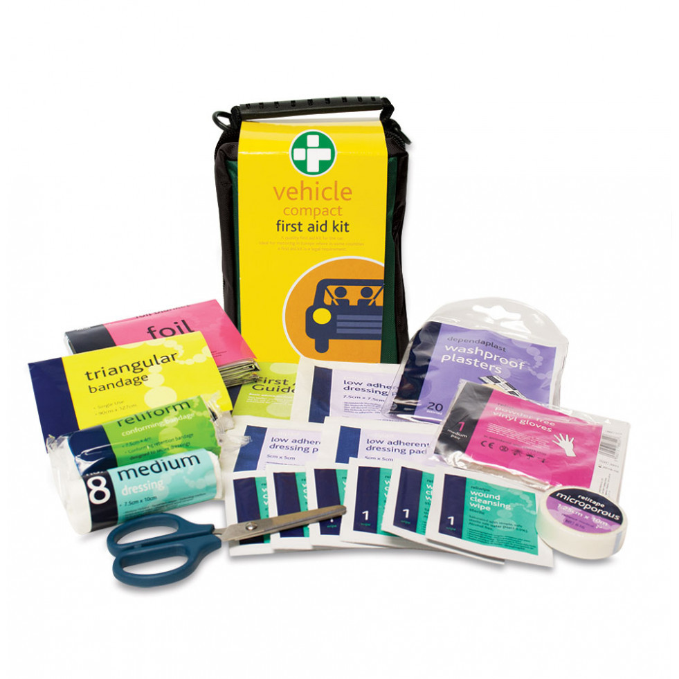 Personalised Vehicle First Aid Kit from the UK's friendliest supplier