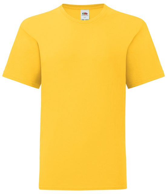 Personalised T-Shirt - Kids - Plain Stock - Sunflower Yellow from the ...